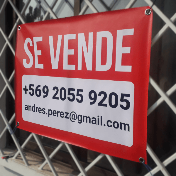 Cartel De Se Vende