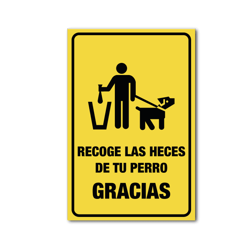 Recoge Las Heces De Tu Perro Don Cartel