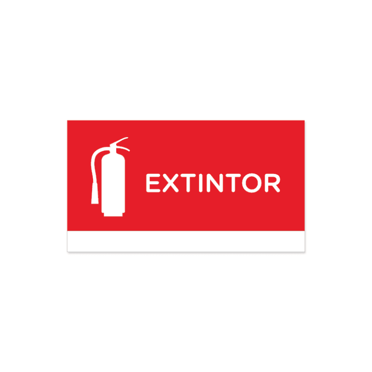 Señaletica extintor- Don Cartel